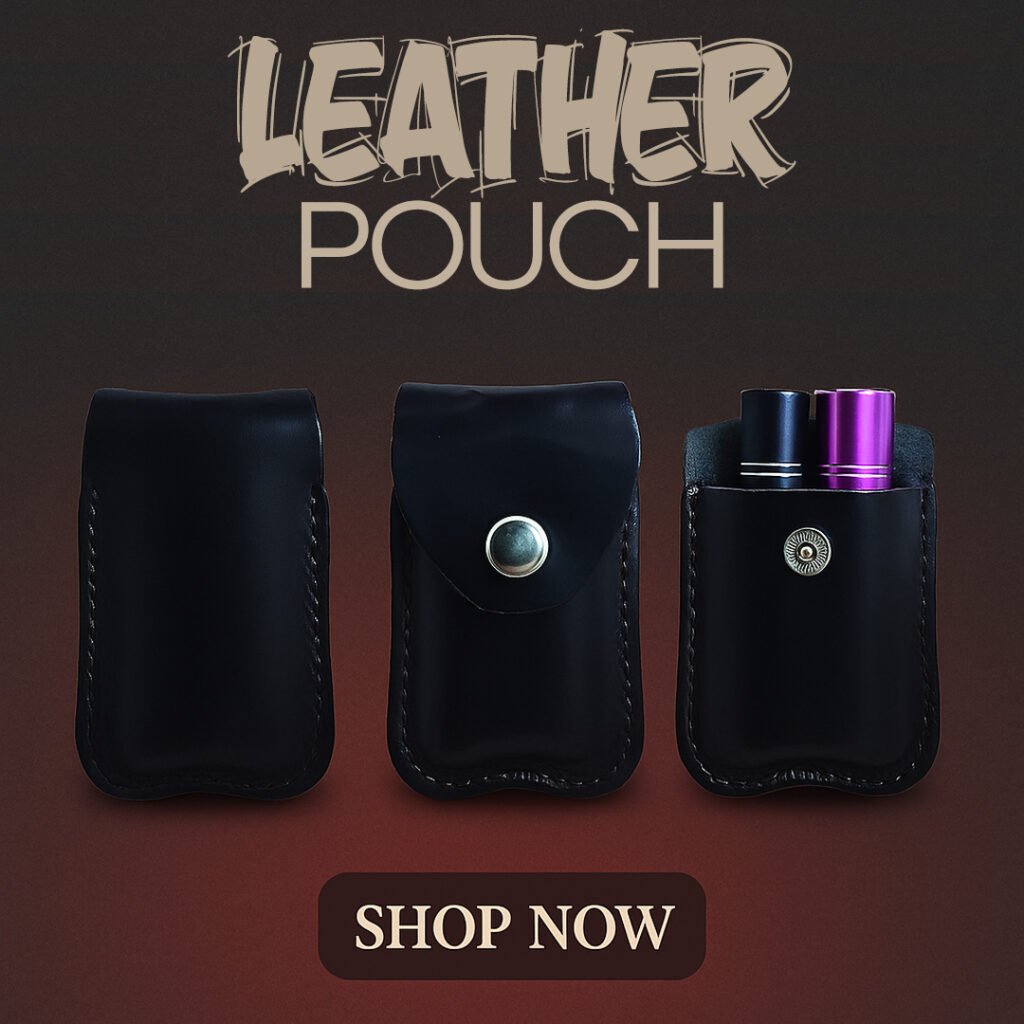 Attar Leather Pouch - Sheer Leathers